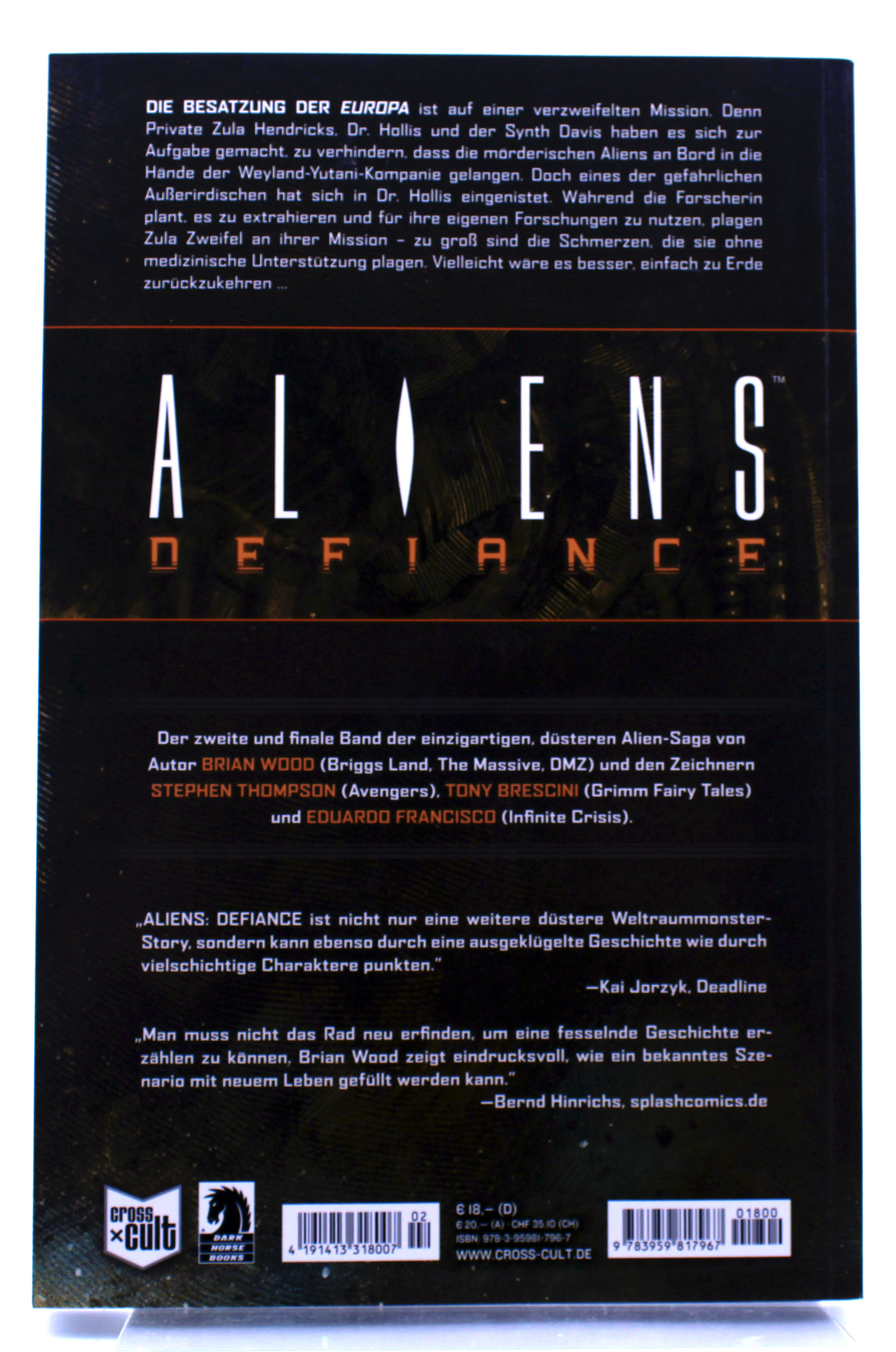 Hoppla - great stuff! - Aliens Defiance Comic Paperback Nr. 2: Band 2 ...
