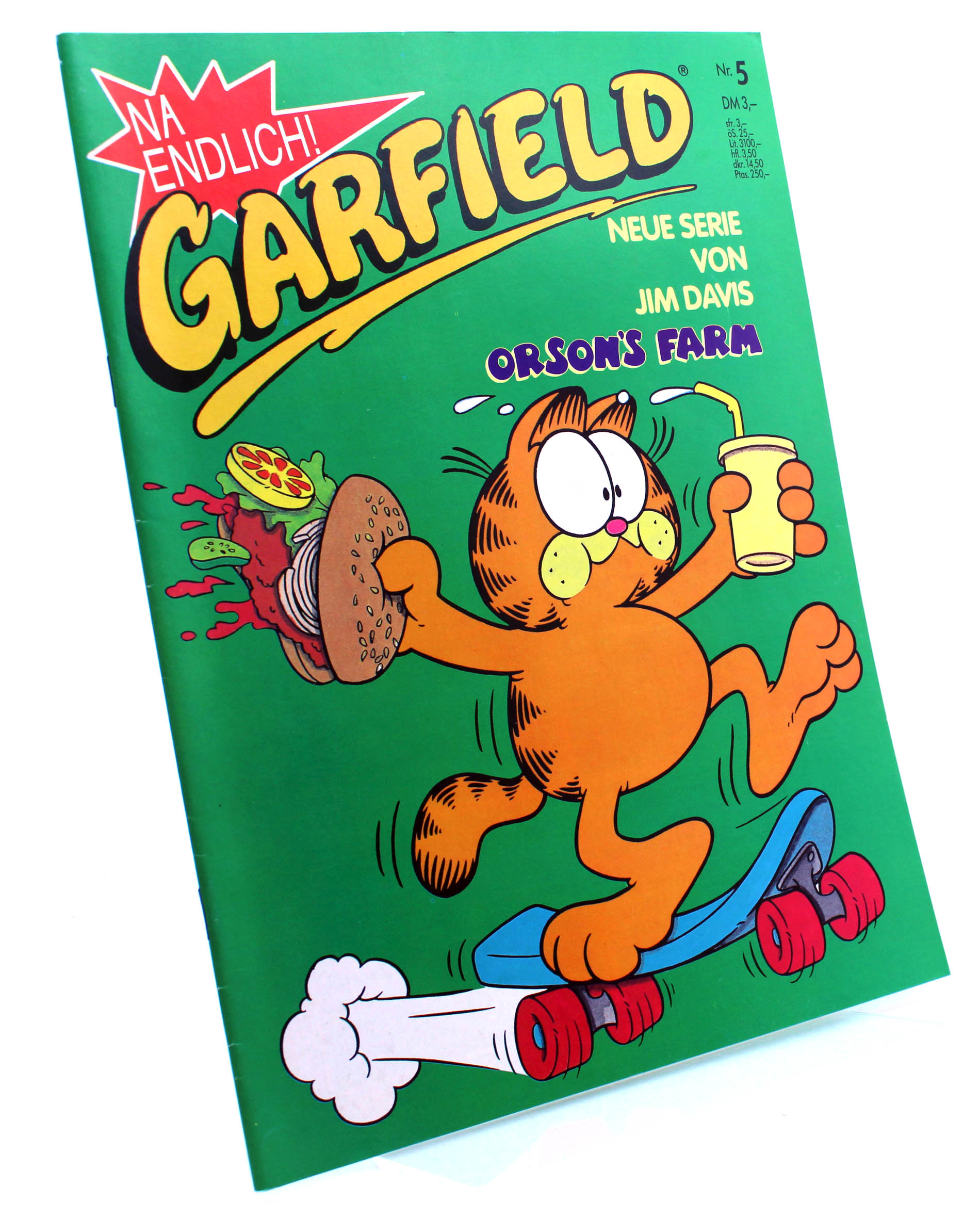 Hoppla - great stuff! - Garfield Comic Magazin Nr. 5 (1987): Na Endlich ...