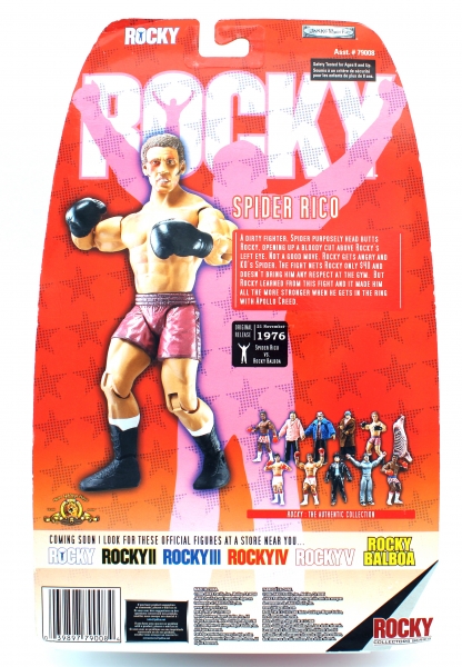 Hoppla - great stuff! - Rocky Actionfigur Spider Rico as seen on Rocky ...